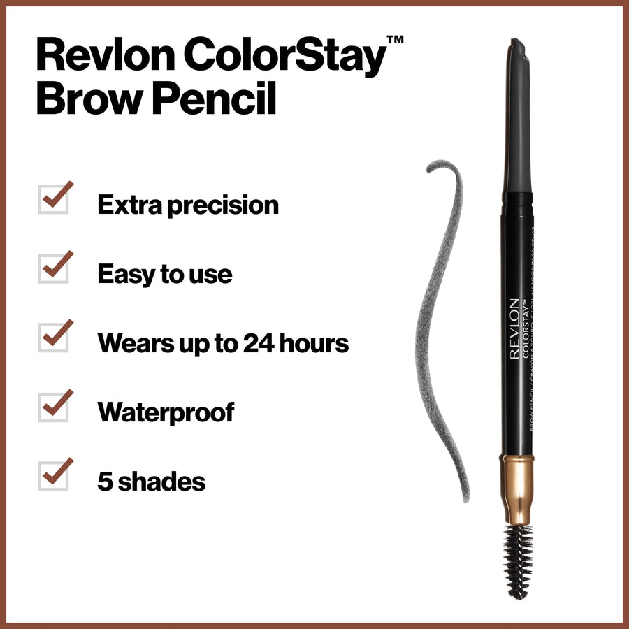 ColorStay™ Brow Pencil, With Blending Eyebrow Brush – Revlon United Kingdom